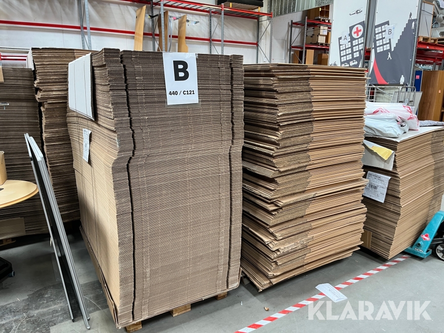 Papkasser, Ballerup, Klaravik auktioner