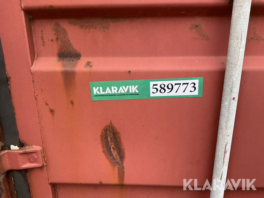 20 fods container Sicom 1CC O. T./90-A, Vejen, Klaravik aukt