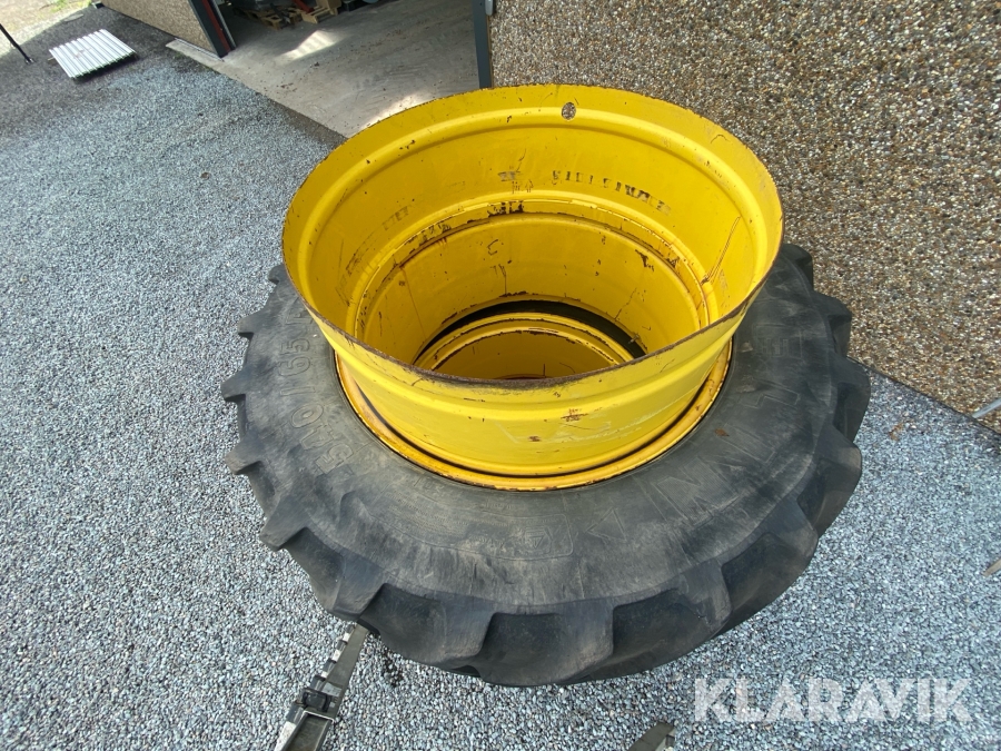 Tvillingehjul Michelin XM108, Høje-Taastrup, Klaravik auktio