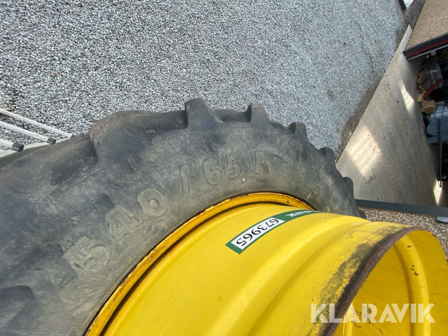 Tvillingehjul Michelin XM108, Høje-Taastrup, Klaravik auktio