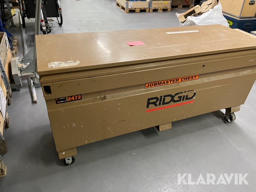 Værktøjs kasse Ridgid Jobmaster 2472, København, Klaravik au