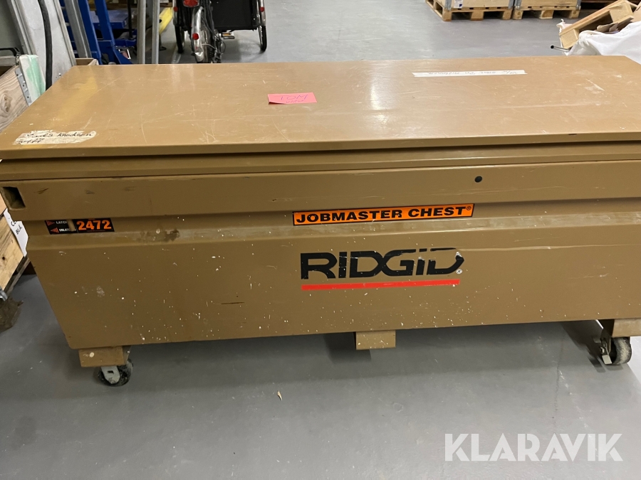 Værktøjs kasse Ridgid Jobmaster 2472, København, Klaravik au