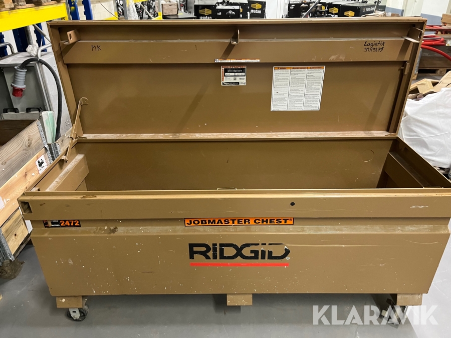 Værktøjs kasse Ridgid Jobmaster 2472, København, Klaravik au