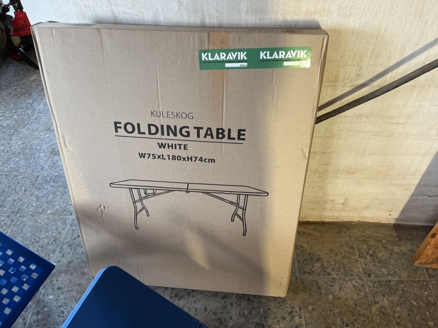 Foldebord og campingbord