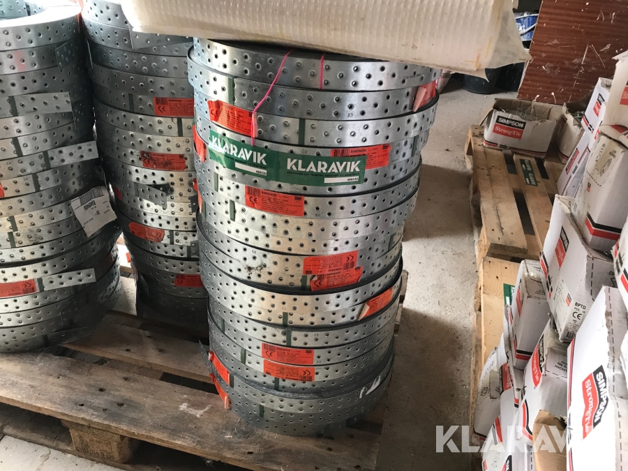 Båndstål Simpson Strong 19stk a 50.50m, Holbæk, Klaravik au