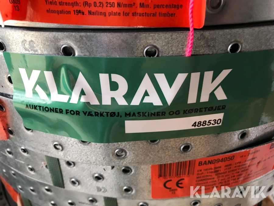 Båndstål Simpson Strong 19stk a 50.50m, Holbæk, Klaravik au