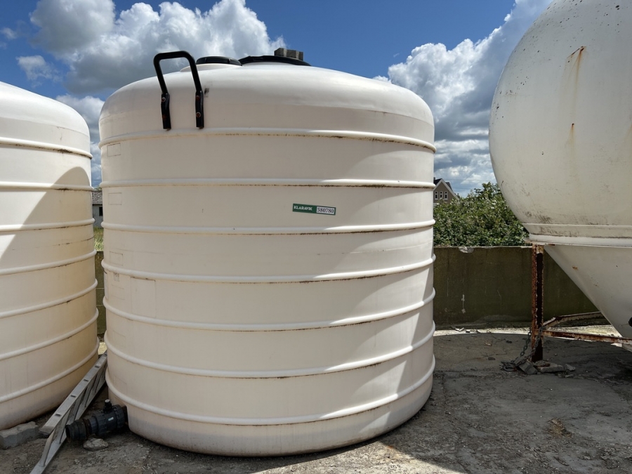 Flydende gødnings tank