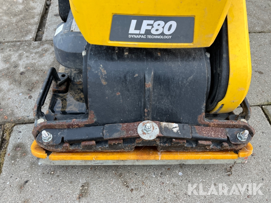Pladevibrator Atlas Copco LF80, Vesthimmerlands, Klaravik au