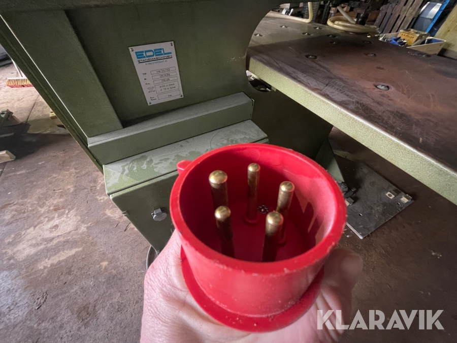 Standsemaskine Edel HM 25/760, Middelfart, Klaravik auktione