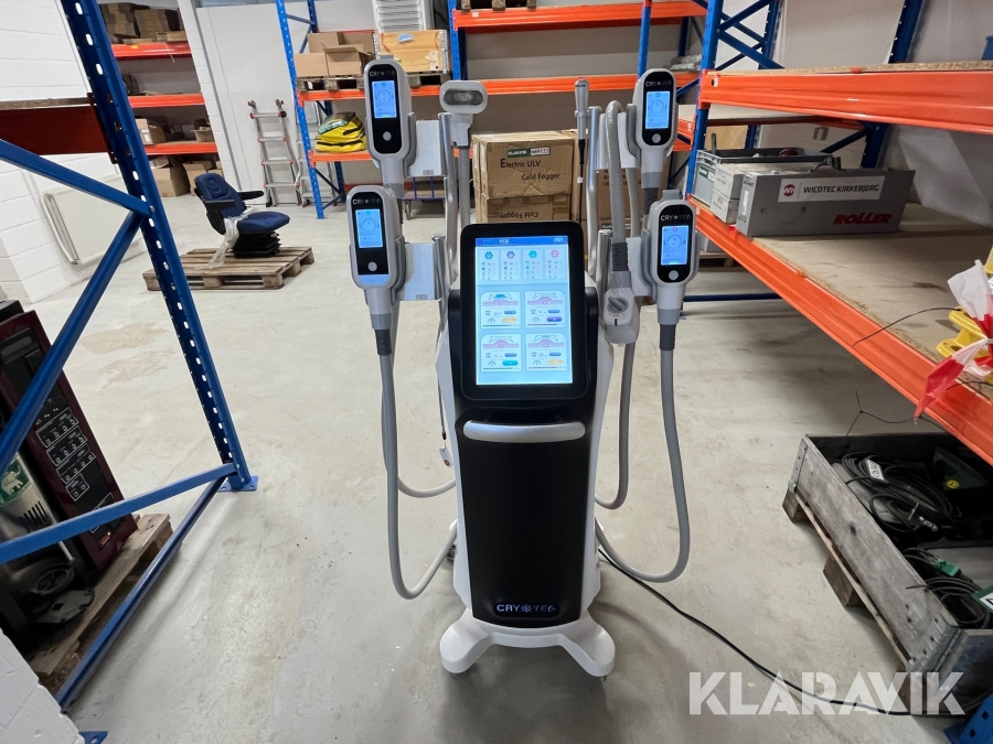 Fedtfrysnings maskine CryoTec 360 pro, Holbæk, Klaravik aukt