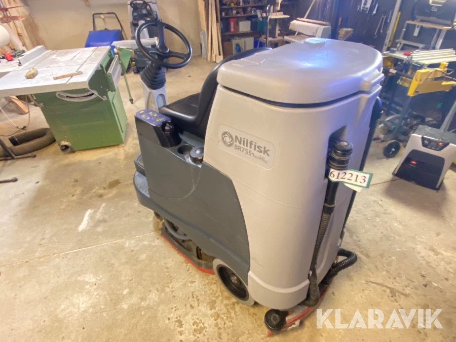 Gulvvaskemaskine Nilfisk BR755 ecoflex, Køge, Klaravik aukti