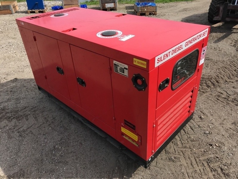 Silent diesel generator