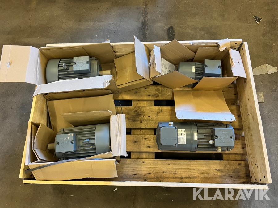 Motorer, Rebild, Klaravik auktioner