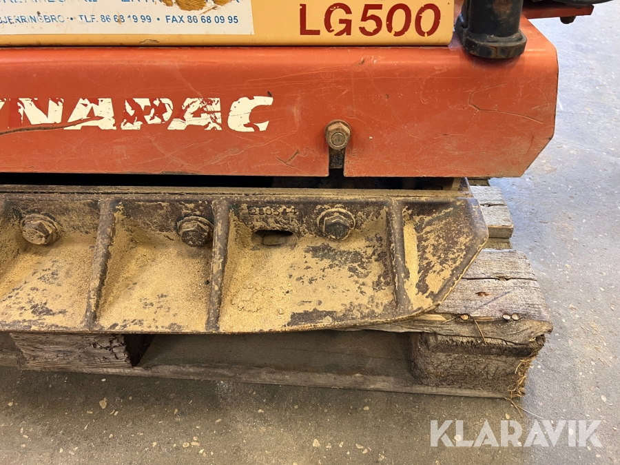 Pladevibrator Dynapac LG500, Aarhus, Klaravik auktioner