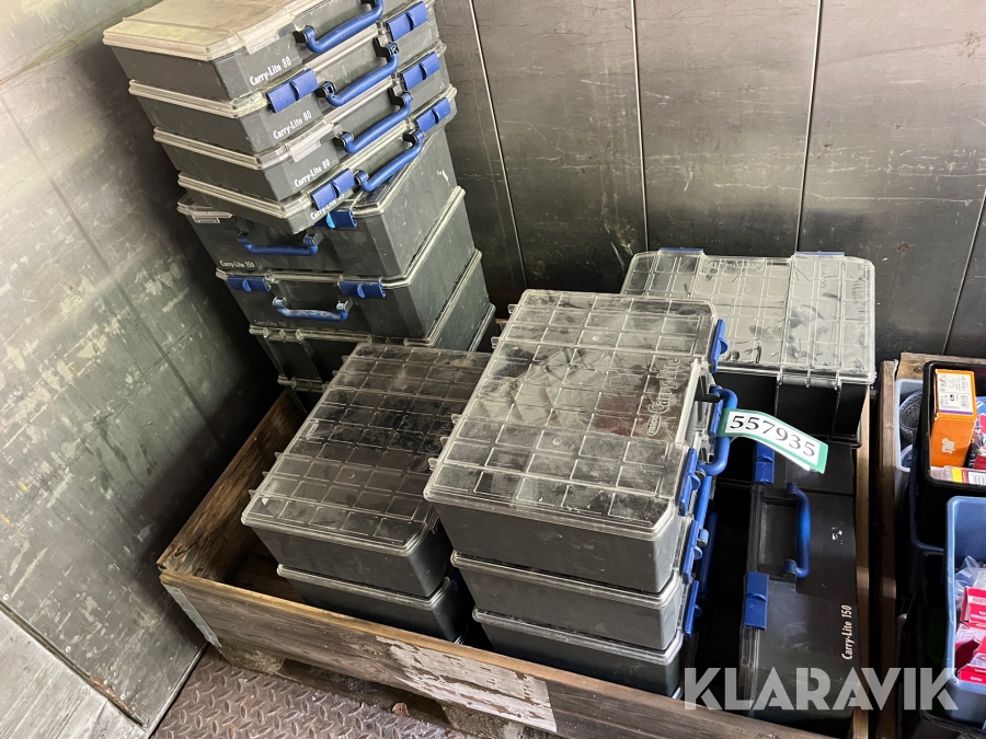 Sortiment Kasser Raaco Carry-Lite 80 og 150, Furesø, Klaravi