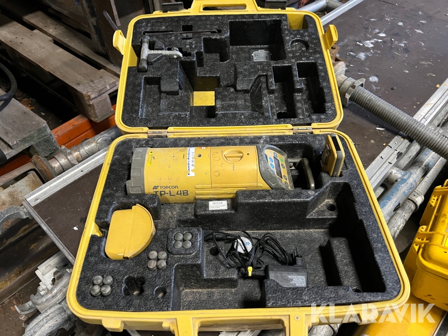 Laser Topcon TP-L4B, Aalborg, Klaravik auktioner