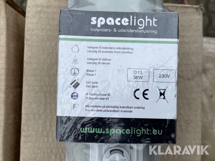 Lysamature Spacelight, Roskilde, Klaravik auktioner