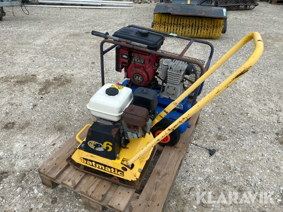 Rep lot med kompreser og lille stamper Lot, Favrskov, Klarav