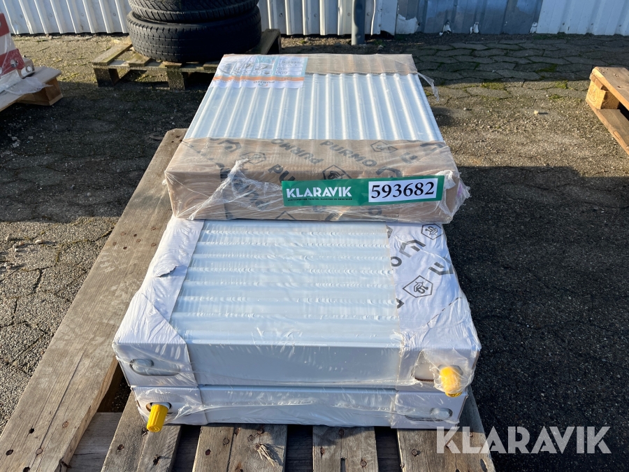 Radiatorer Purmo, Rebild, Klaravik auktioner