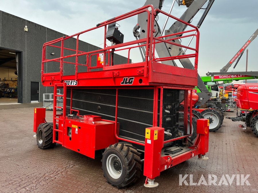 17 meter dieselsaxlift JLG 500 RTS, Hjørring, Klaravik aukti