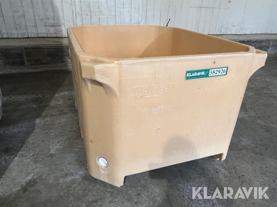 Plastkar 9 styk + 6 styk, Thisted, Klaravik auktioner