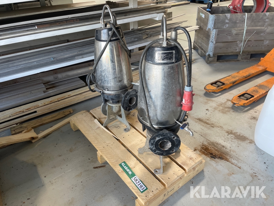 Pumpe Grundfos se1.50.65.22.2.50D.B, Aarhus, Klaravik auktio