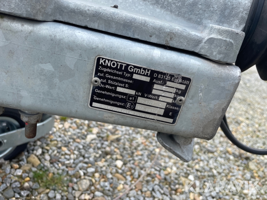 Autotrailer Blyss Le mans 8/2 m, Viborg, Klaravik auktioner