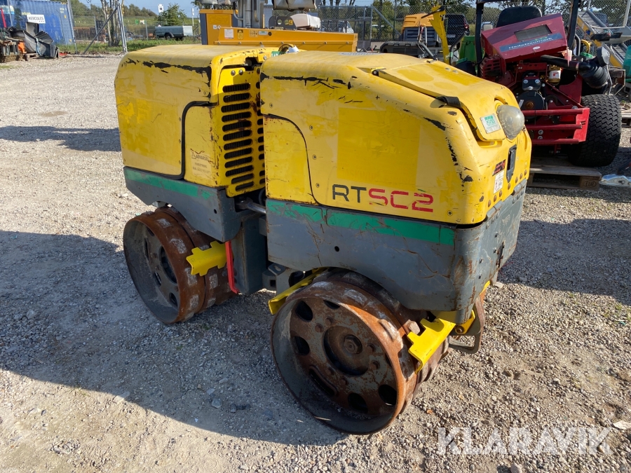 Råjordskompaktor Wacker Neuson Rt sc2, Holbæk, Klaravik aukt