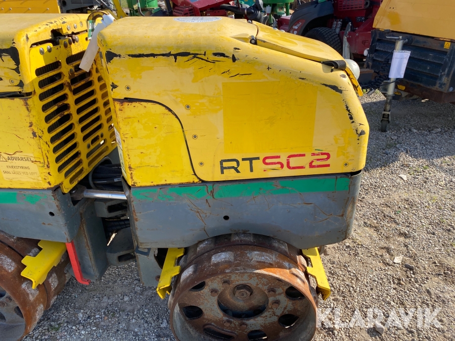 Råjordskompaktor Wacker Neuson Rt sc2, Holbæk, Klaravik aukt