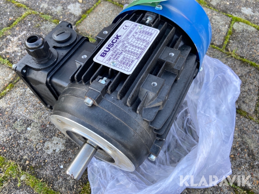 Elmotor Busck MS 80a-4, Ringkøbing-Skjern, Klaravik auktione