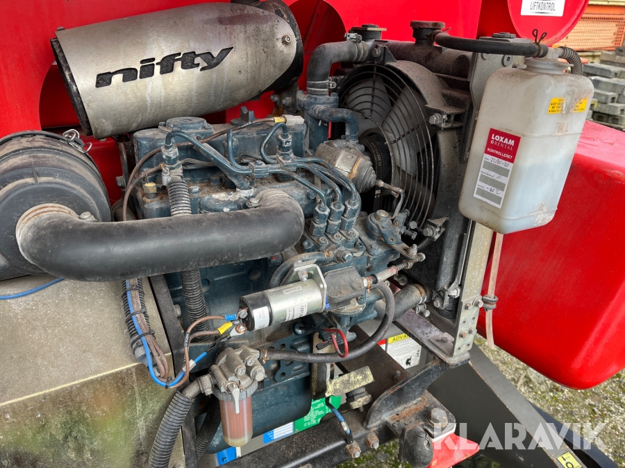 21 meter hybrid bomlift Nifty HR21 Hybrid, Rebild, Klaravik