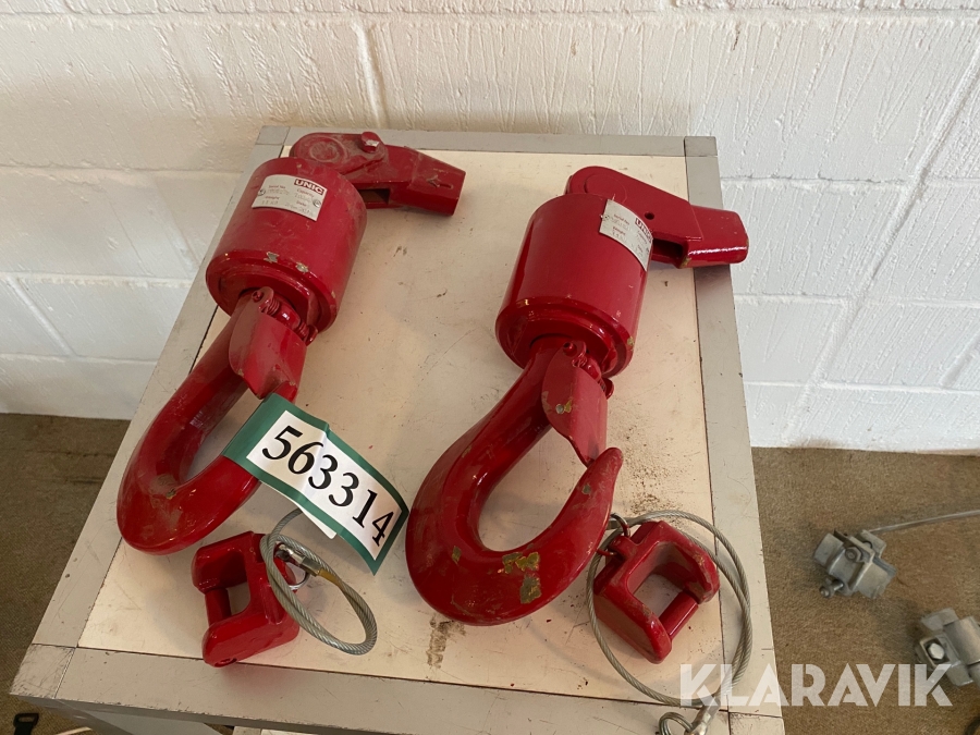 Kroge til Kran Unic Maks 700 kg, Holbæk, Klaravik auktioner