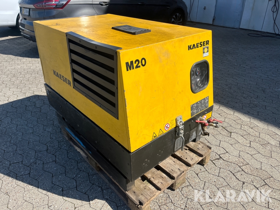 Kompressor Kaeser M20, Fredericia, Klaravik auktioner
