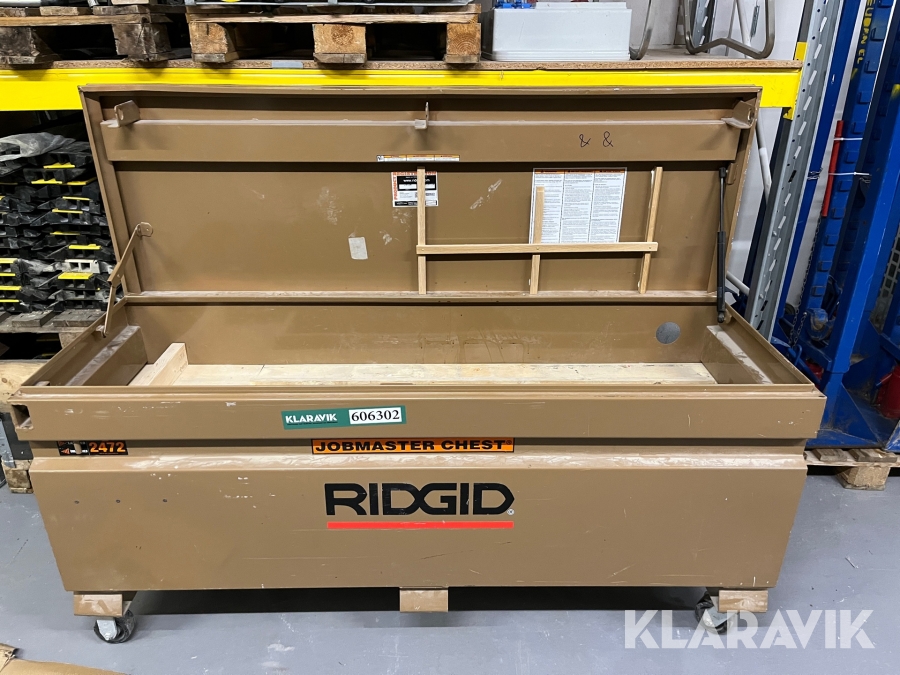 Værktøjskasse Ridgid Jobmaster 2472, København, Klaravik auk