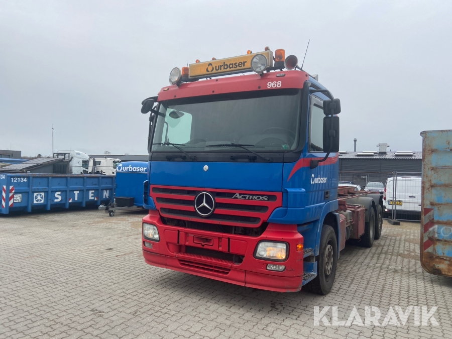 Lastbil Mercedes-Benz Actros 2532, Roskilde, Klaravik auktio