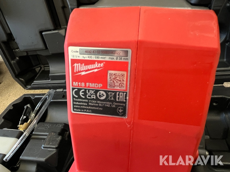 Magnetboremaskine Milwaukee M18 FMDP, Brønderslev, Klaravik