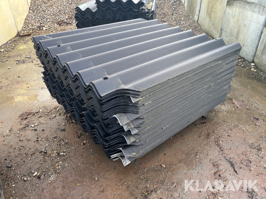 Tagplader 3 paller, Ringkøbing-Skjern, Klaravik auktioner