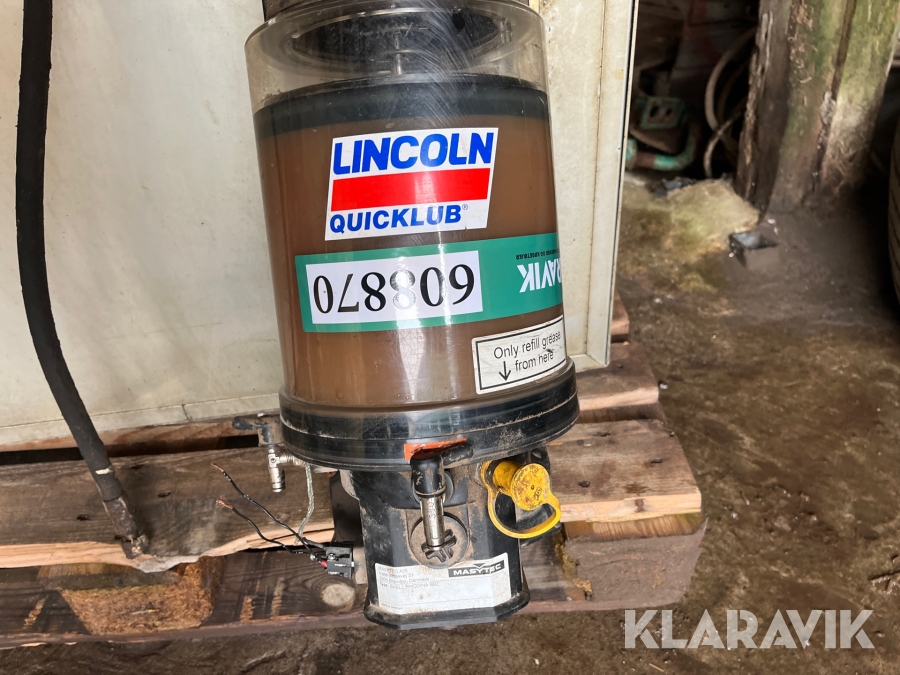 Centralsmøring Lincon Quicklub, Skive, Klaravik auktioner