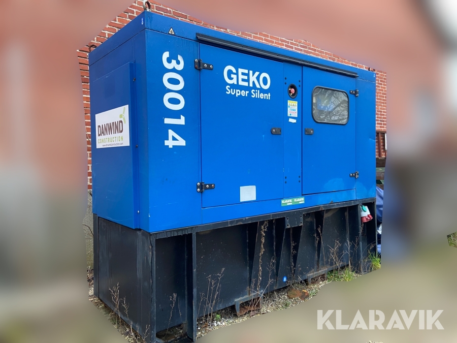 Generator Geko Super silent, Ringkøbing-Skjern, Klaravik auk