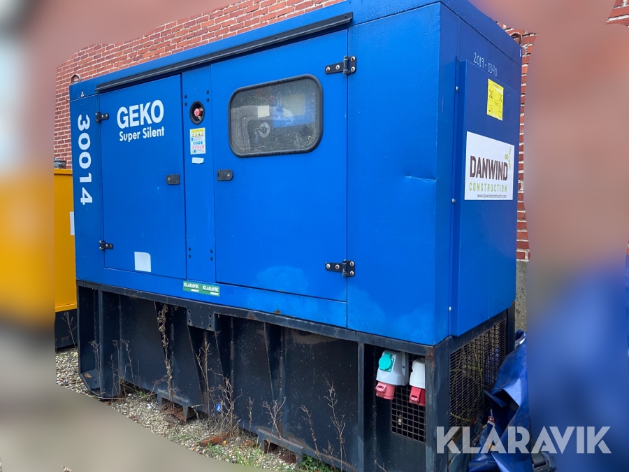 Generator Geko Super silent, Ringkøbing-Skjern, Klaravik auk