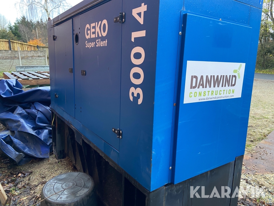 Generator Geko Super silent, Ringkøbing-Skjern, Klaravik auk